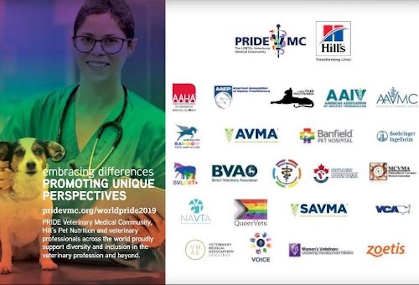 Veterinary Groups Support Pride VMC and WorldPride 2019 NYC ...