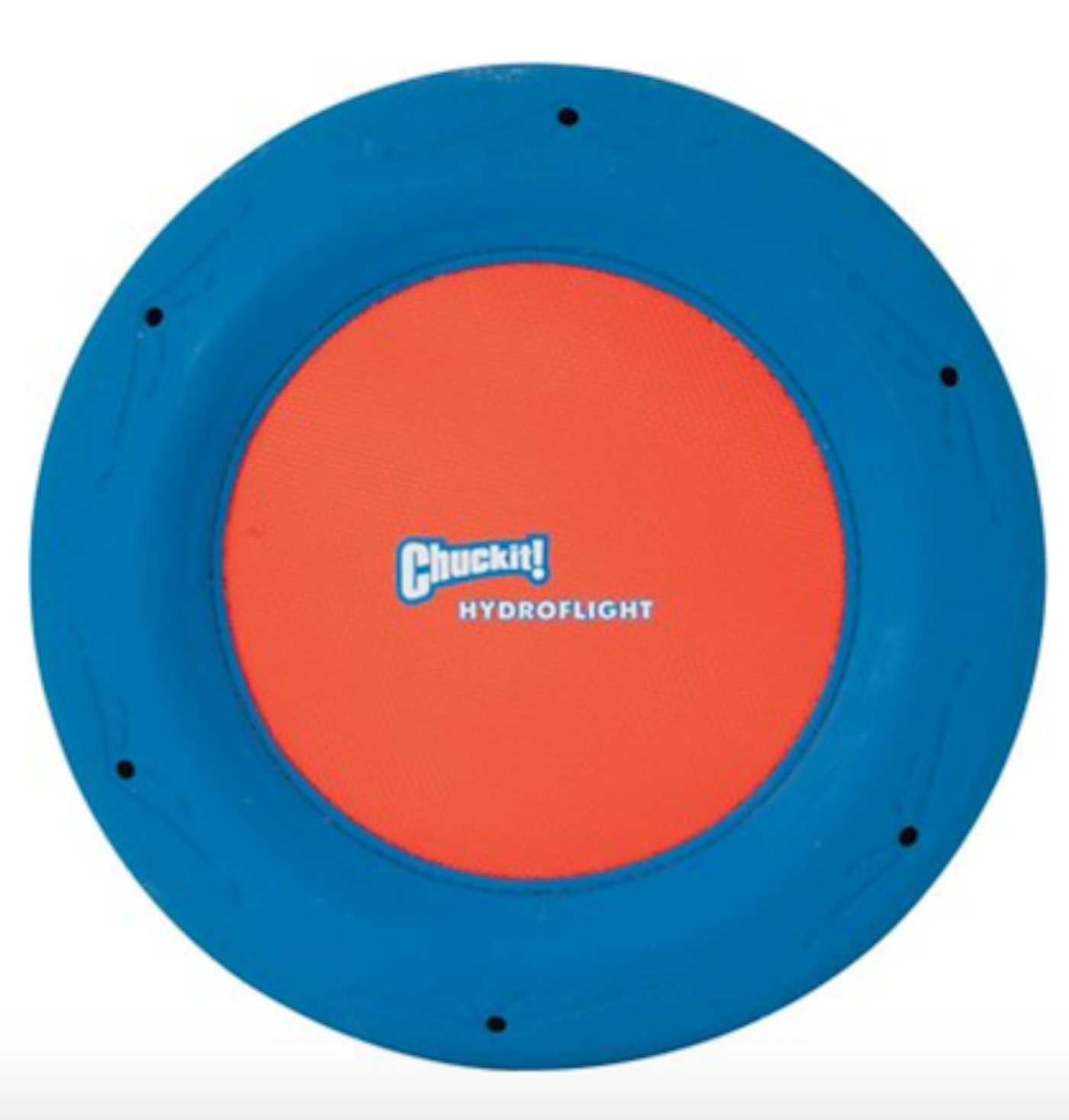Chuckit! Hydro Flyer Dog Toy, Orange and Blue - Goodnewsforpets