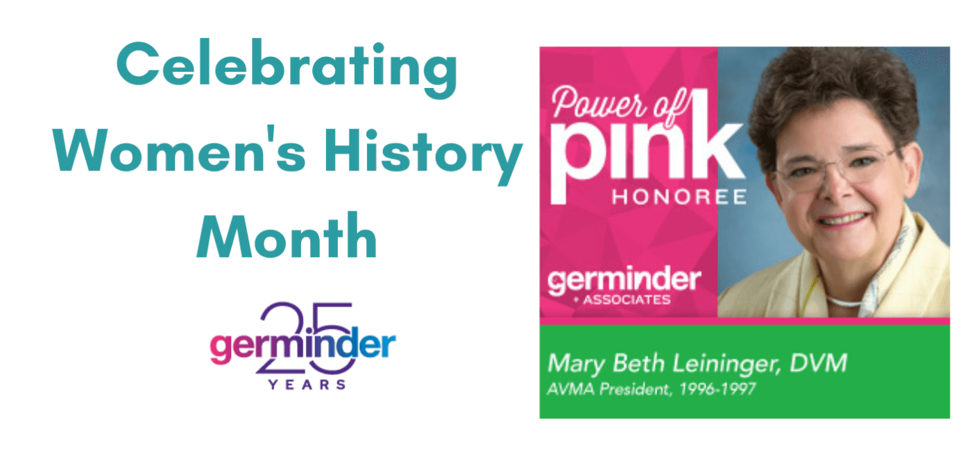 Dr. Mary Beth Leininger Celebrated As AVMA's First Woman President ...